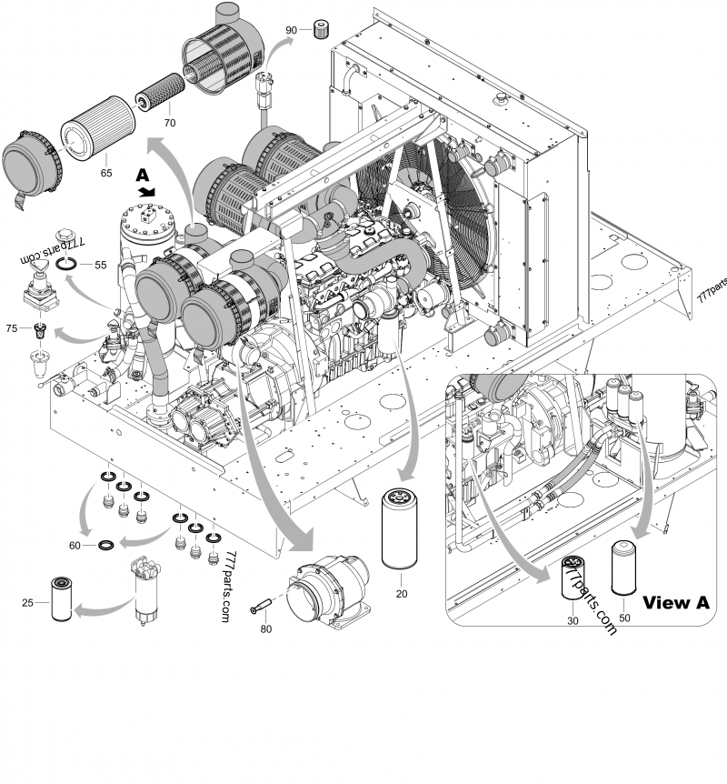 2912443006 Service pack 1000 hours - Atlas Copco spare part | 777parts.com