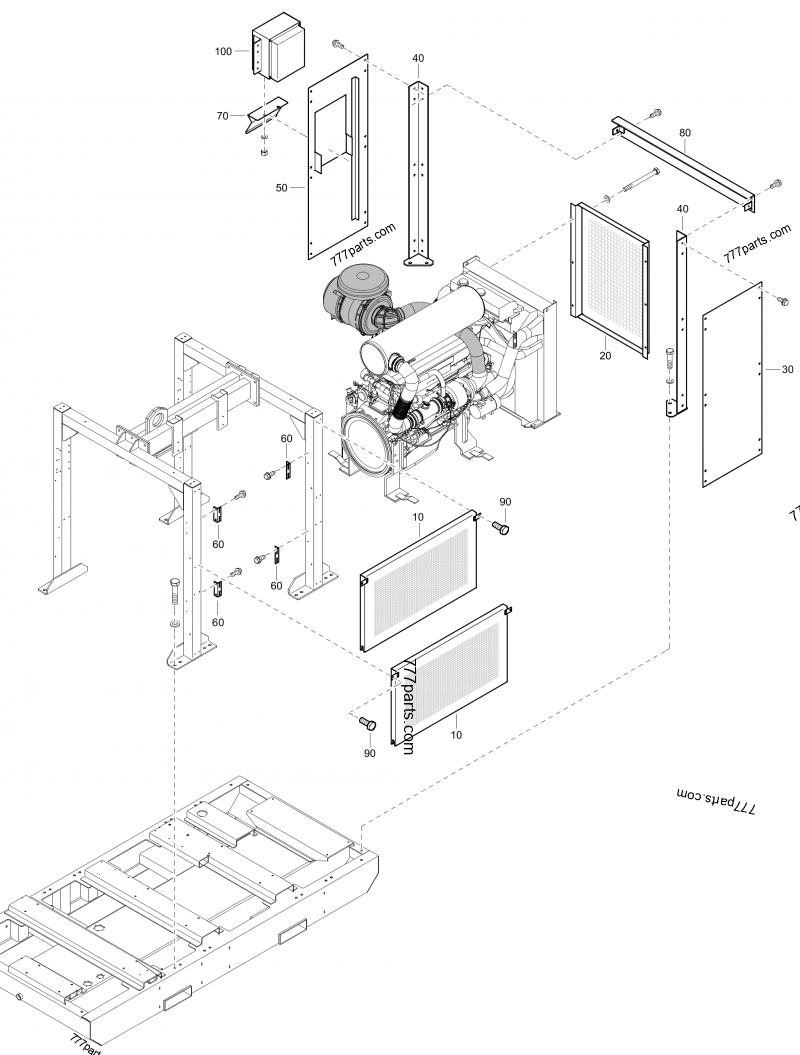 4810065781 Bracket - Atlas Copco spare part | 777parts.com