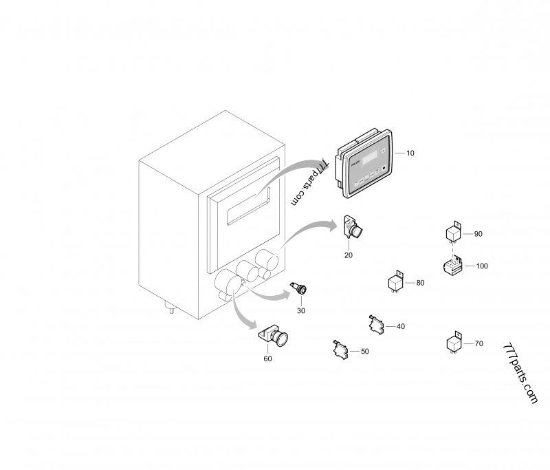 4810073790 Control module - Atlas Copco spare part | 777parts.com