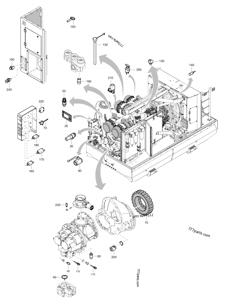 1638313501 Controller - Atlas Copco spare part | 777parts.com