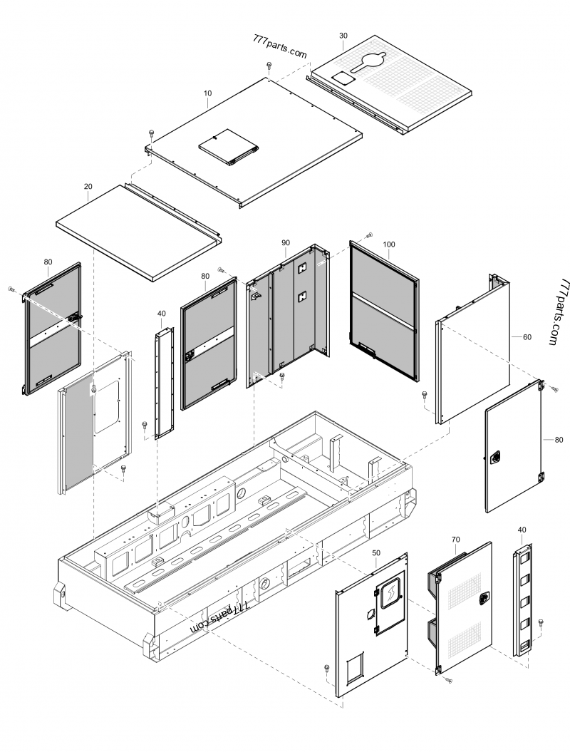4810074476 Door assembly - Atlas Copco spare part | 777parts.com