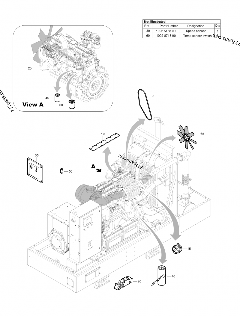 1092322200 Pre-fuel filter - Atlas Copco spare part | 777parts.com