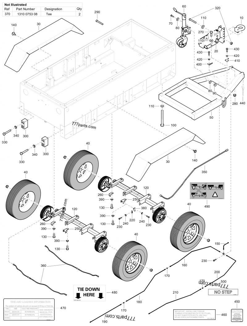 1310065451 Bracket - Atlas Copco spare part | 777parts.com