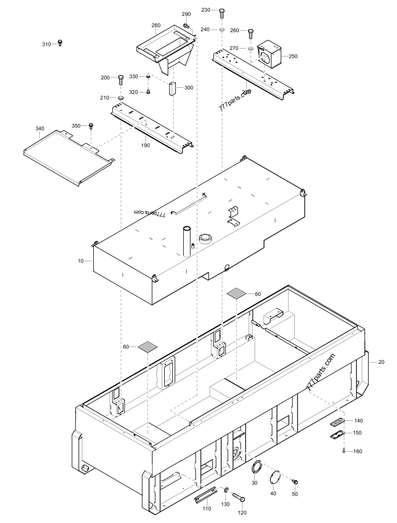 1626112901 Bracket - Atlas Copco spare part | 777parts.com