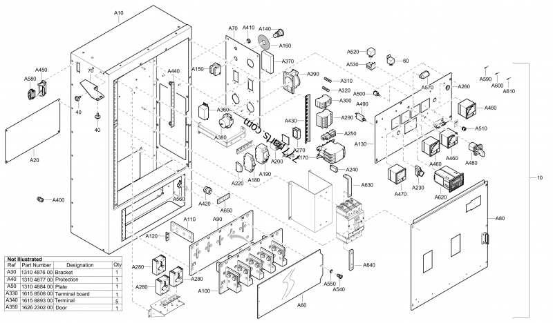 1310460200 Bracket - Atlas Copco spare part | 777parts.com