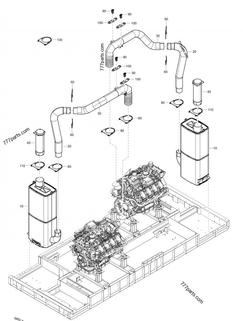 1633028929 Pipe clamp - Atlas Copco spare part | 777parts.com