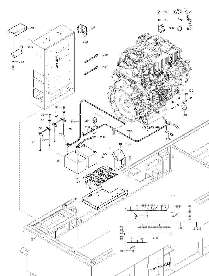 1310075299 Bracket - Atlas Copco spare part | 777parts.com