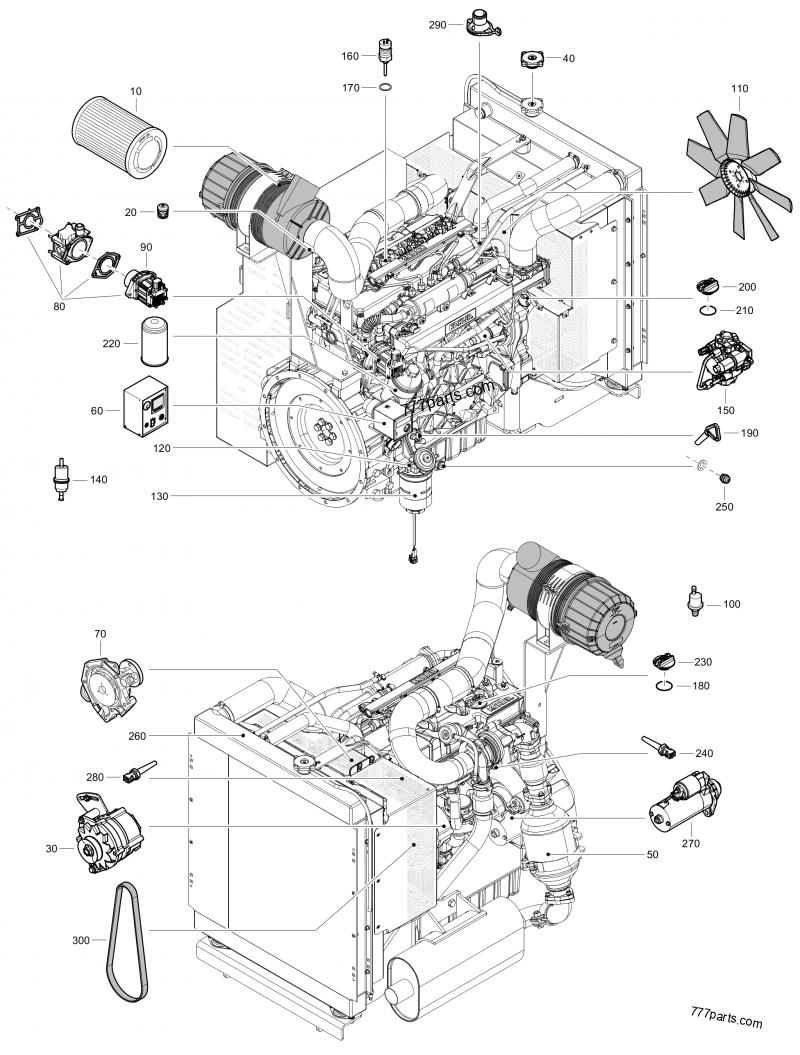 4810060634 Starter motor - Atlas Copco spare part | 777parts.com