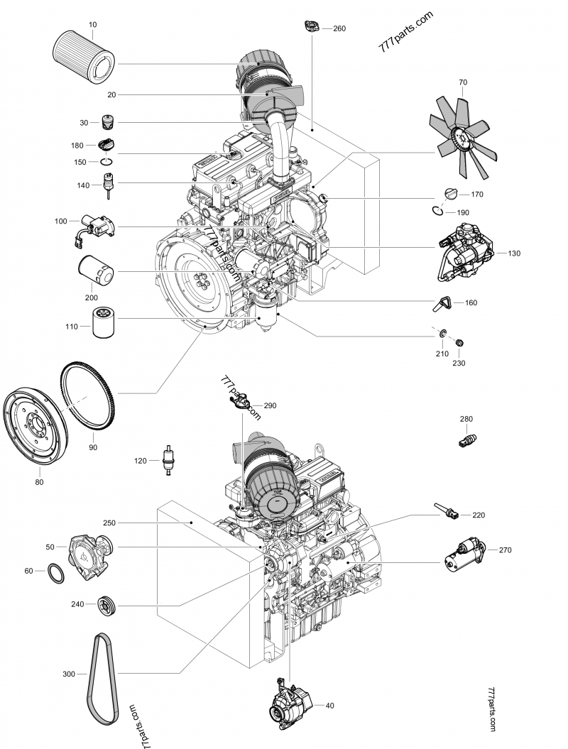 4810060634 Starter motor - Atlas Copco spare part | 777parts.com