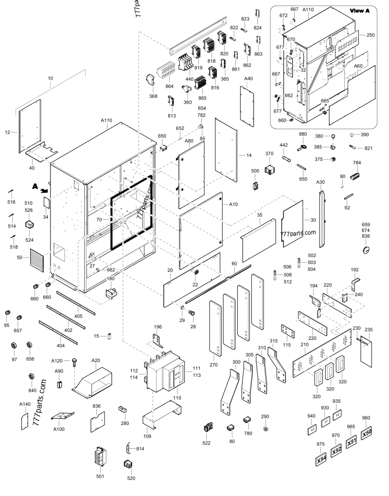 1626572800 Bracket - Atlas Copco spare part | 777parts.com