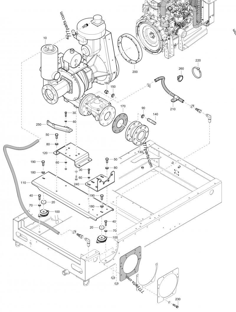 0147140103 Hexagon head screw - Atlas Copco spare part | 777parts.com