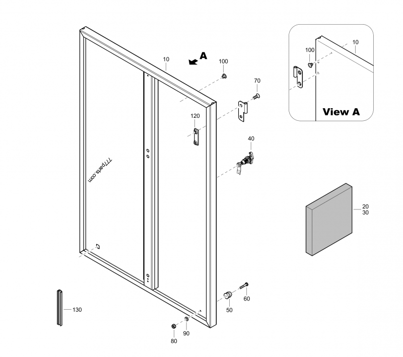 1310816000 T-handle:compression,lockable - Atlas Copco spare part ...