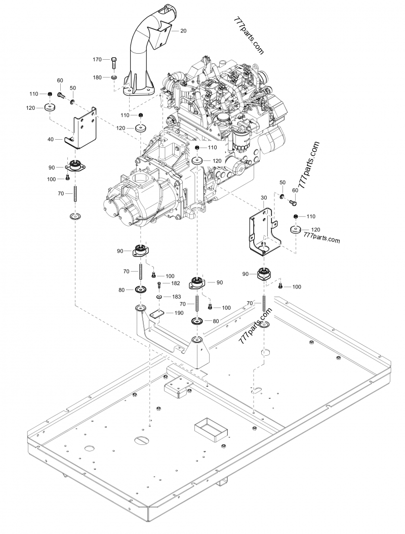1310030295 Stud - Atlas Copco spare part | 777parts.com