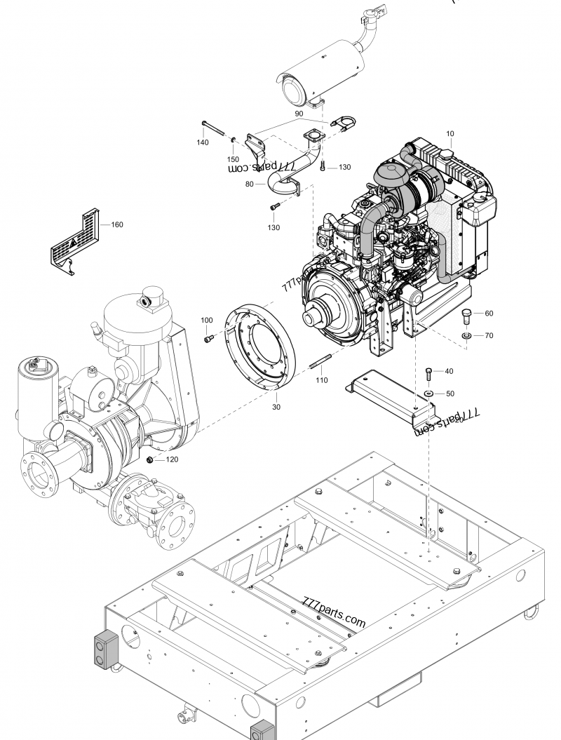 1310030295 Stud - Atlas Copco spare part | 777parts.com