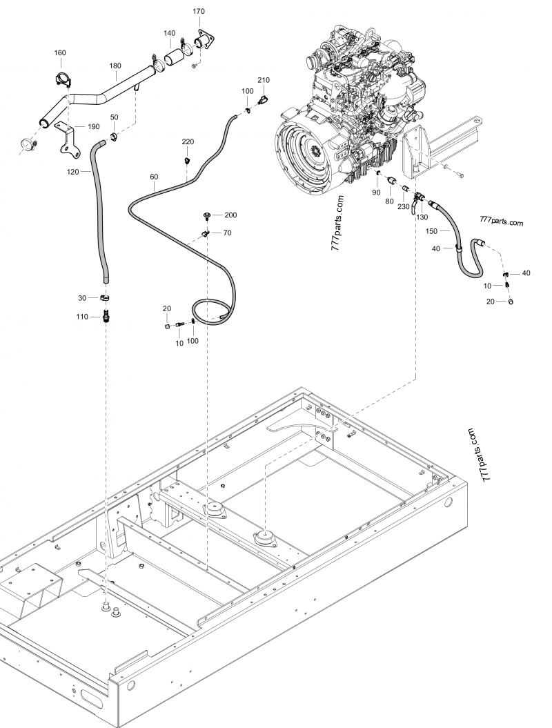 1310600471 Hose assembly - Atlas Copco spare part | 777parts.com