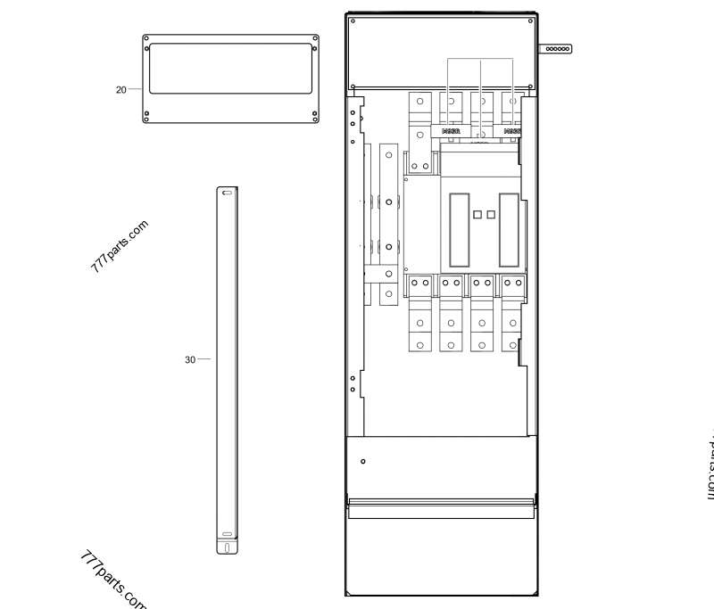1633036232 Support cubicle - Atlas Copco spare part | 777parts.com