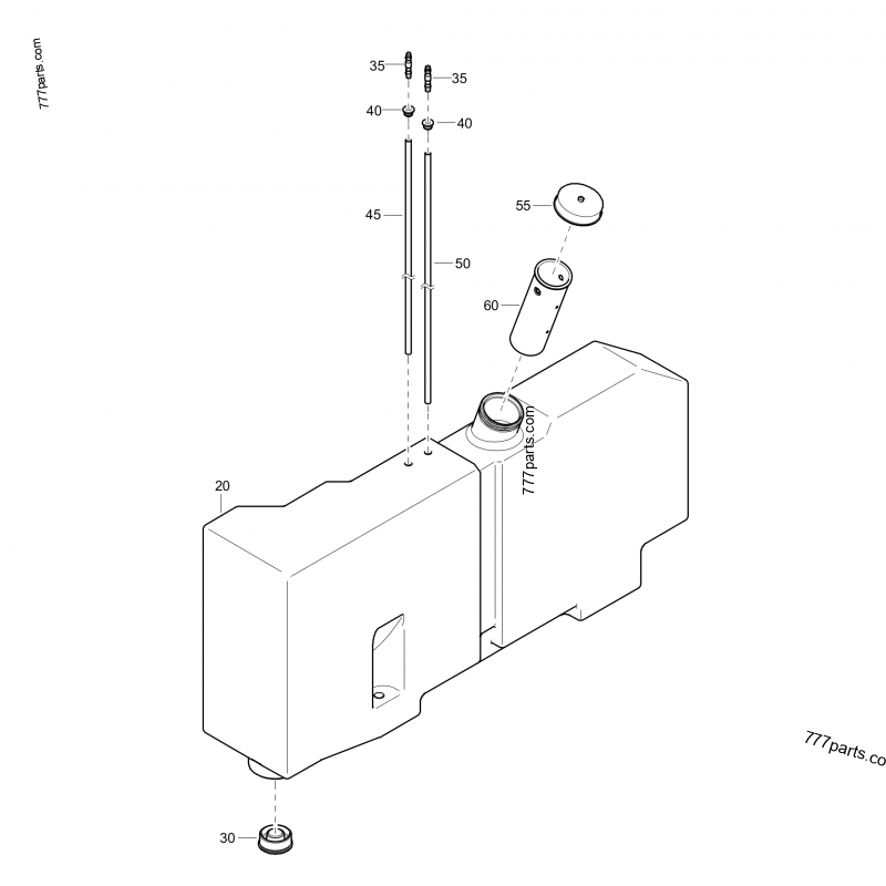 0070600215 Plastic tube - Atlas Copco spare part | 777parts.com