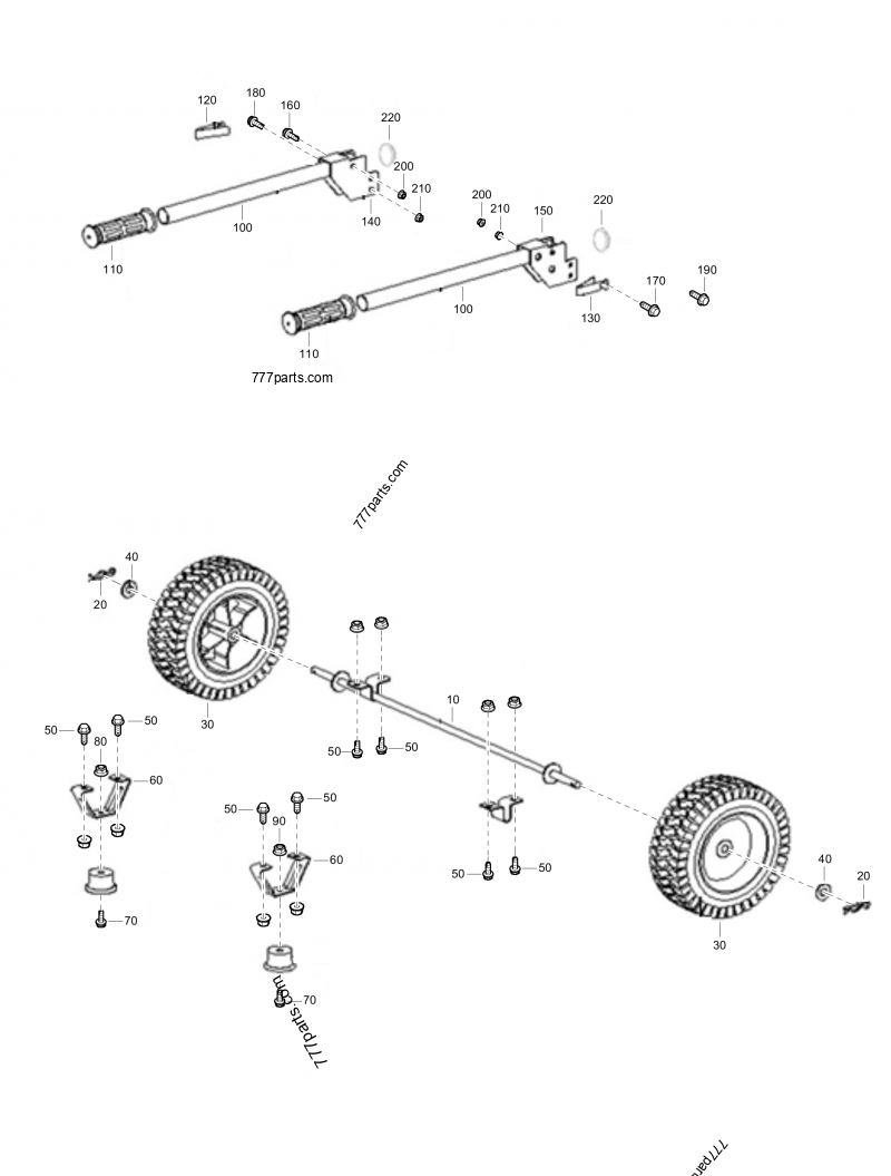 1636302290 Axle pin - Atlas Copco spare part | 777parts.com