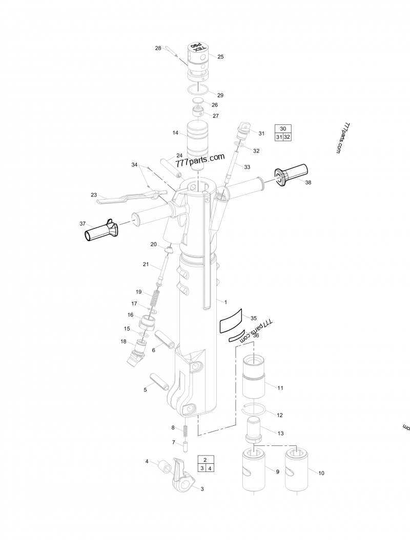 0108169106 Spring pin, Ø18 x 80 mm - Atlas Copco spare part | 777parts.com