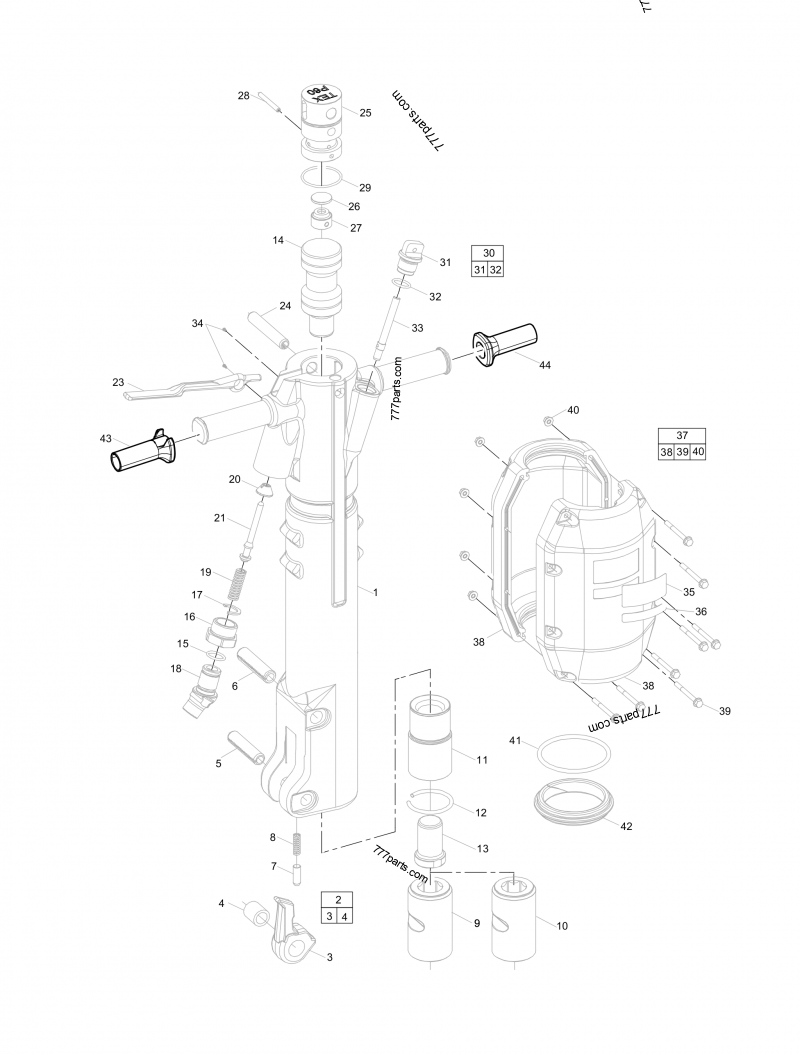 3310126400 Intermediate part - Atlas Copco spare part | 777parts.com