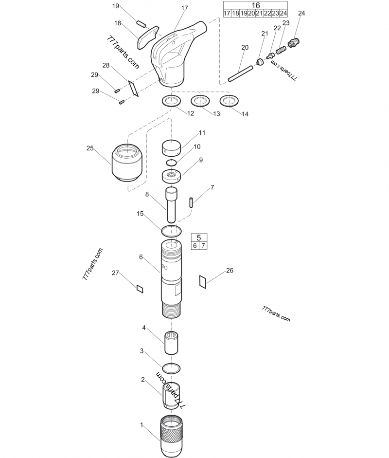 Spring - Atlas Copco spare part | 777parts.com