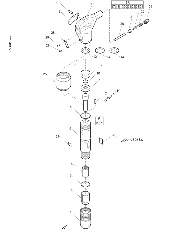 Spring - Atlas Copco spare part | 777parts.com