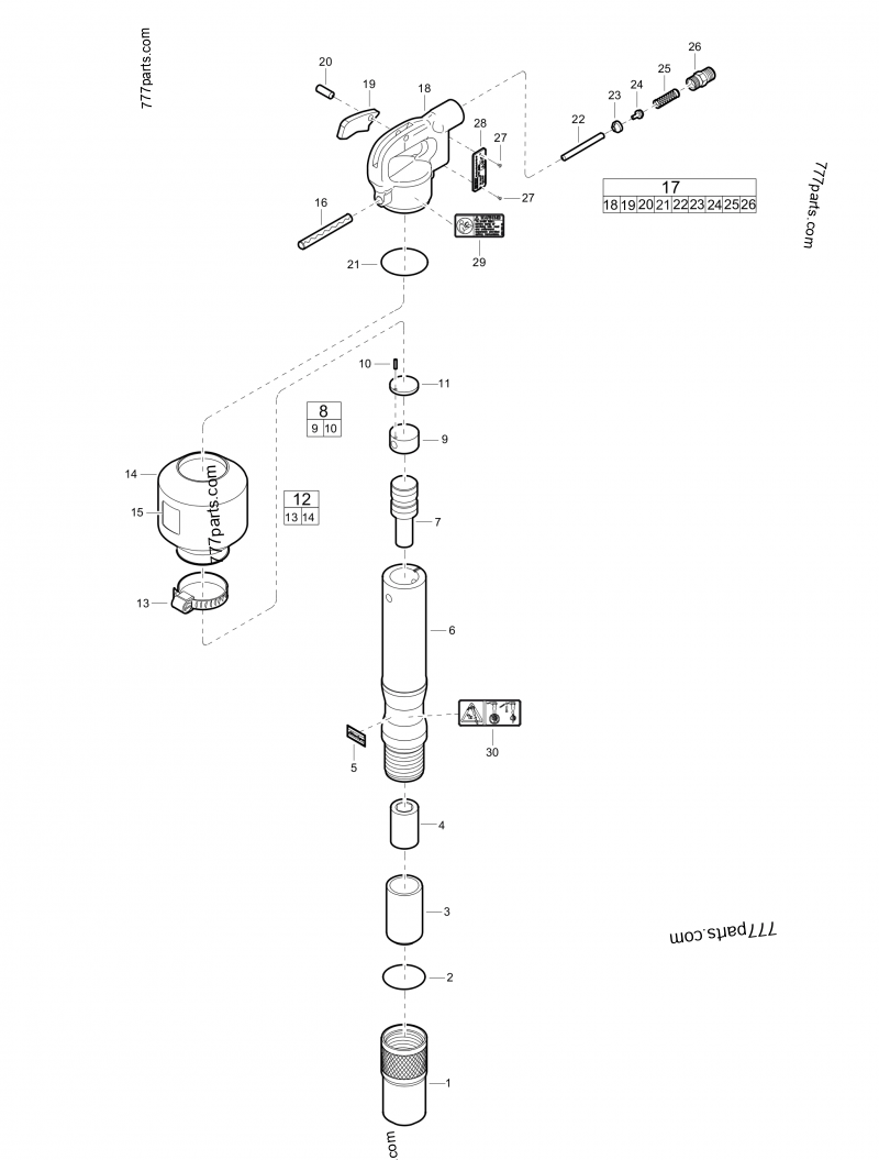 Spring - Atlas Copco spare part | 777parts.com