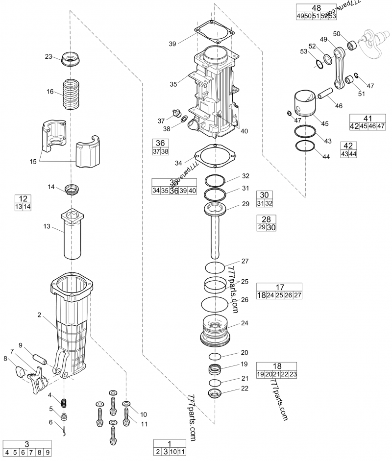 9232050560 spring clip - Atlas Copco spare part | 777parts.com