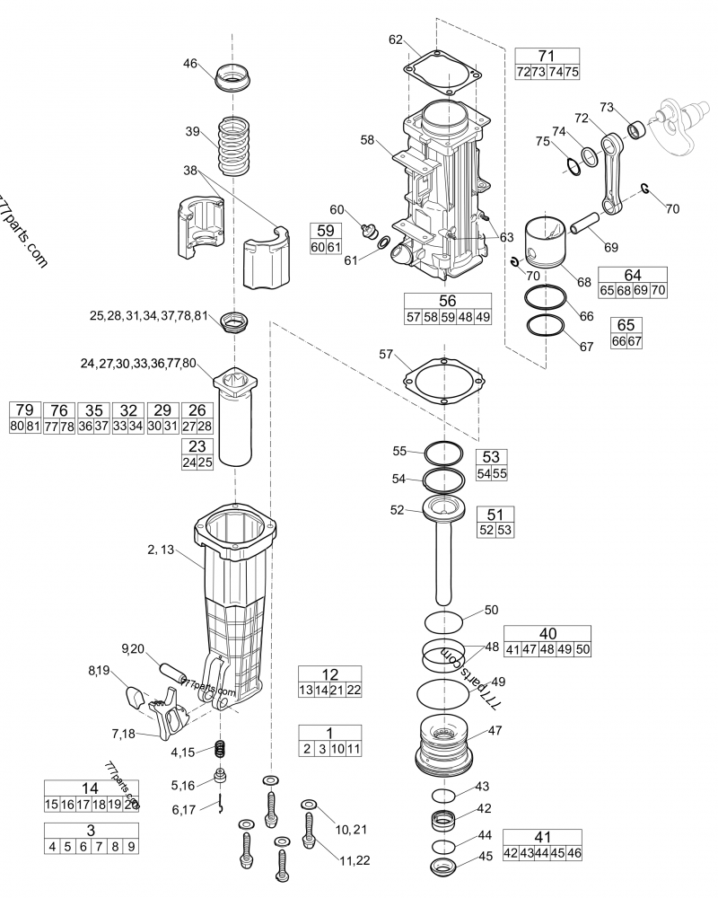 9232050560 spring clip - Atlas Copco spare part | 777parts.com