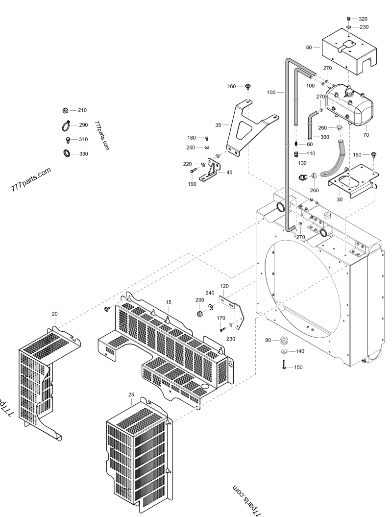 1310796015 Bracket - Atlas Copco spare part | 777parts.com