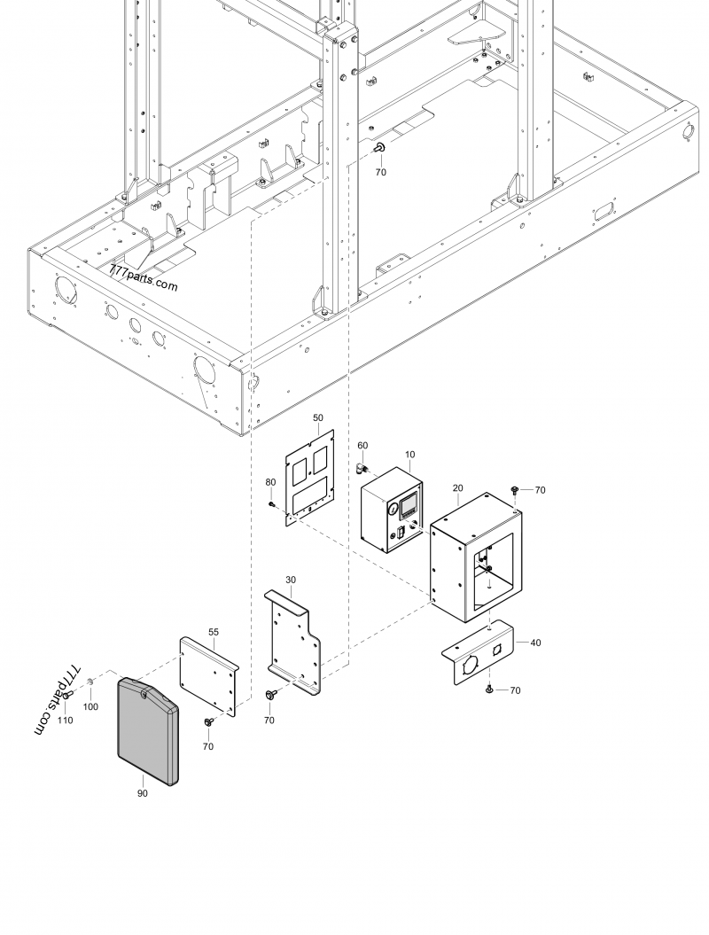 1310507500 Bracket - Atlas Copco spare part | 777parts.com
