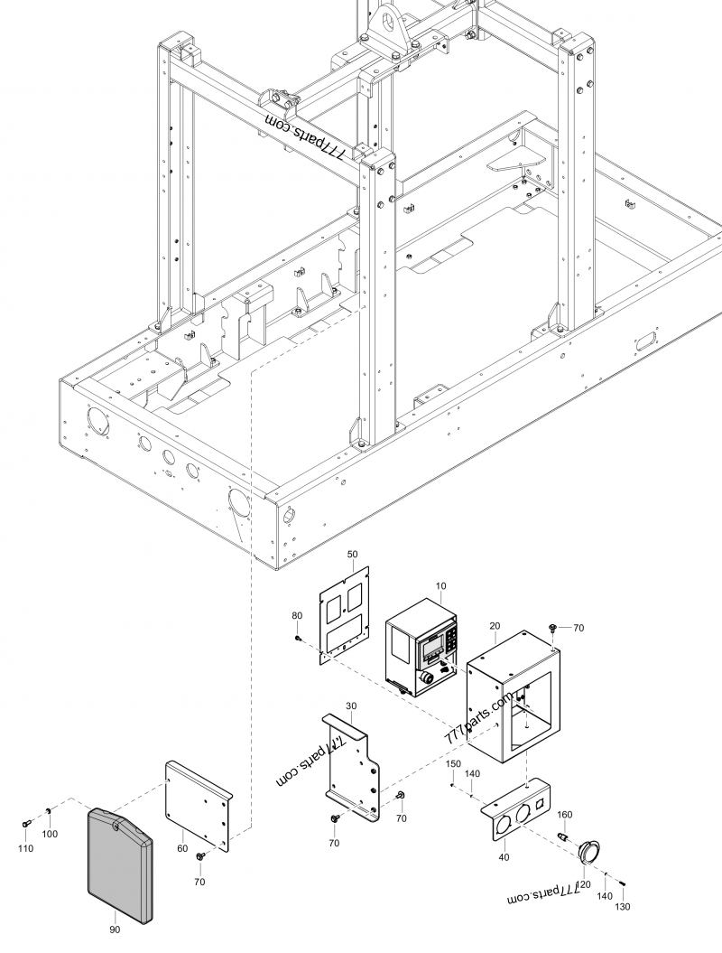 1310507500 Bracket - Atlas Copco spare part | 777parts.com