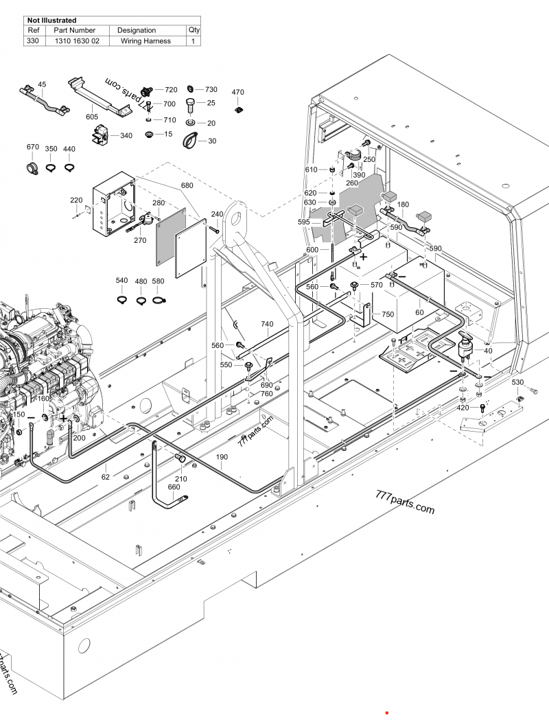 1310074598 Cover:electrical box - Atlas Copco spare part | 777parts.com
