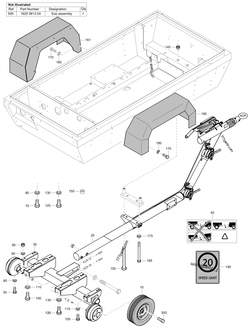 1094229681 Tyre assembly - Atlas Copco spare part | 777parts.com