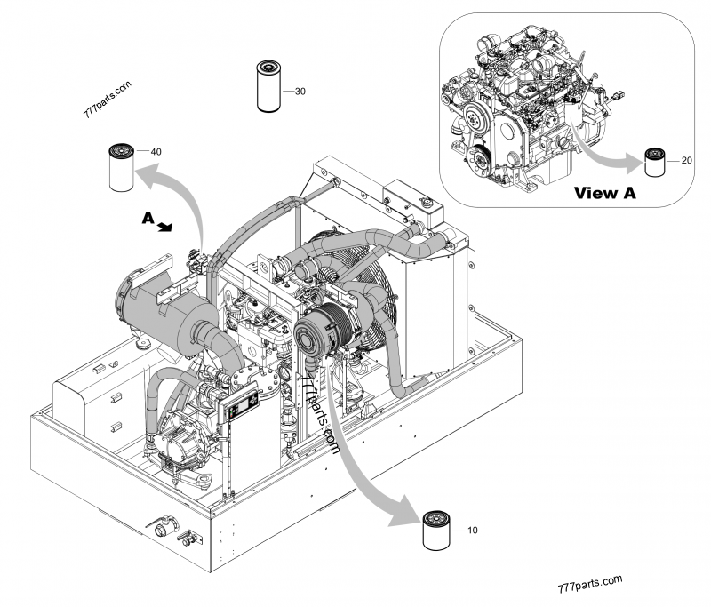 3002607160 Service pack 500 hours - Atlas Copco spare part | 777parts.com