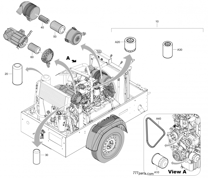Atlas Copco Xas 185 Compressor Parts Manual Buy Online | www.pinnaxis.com