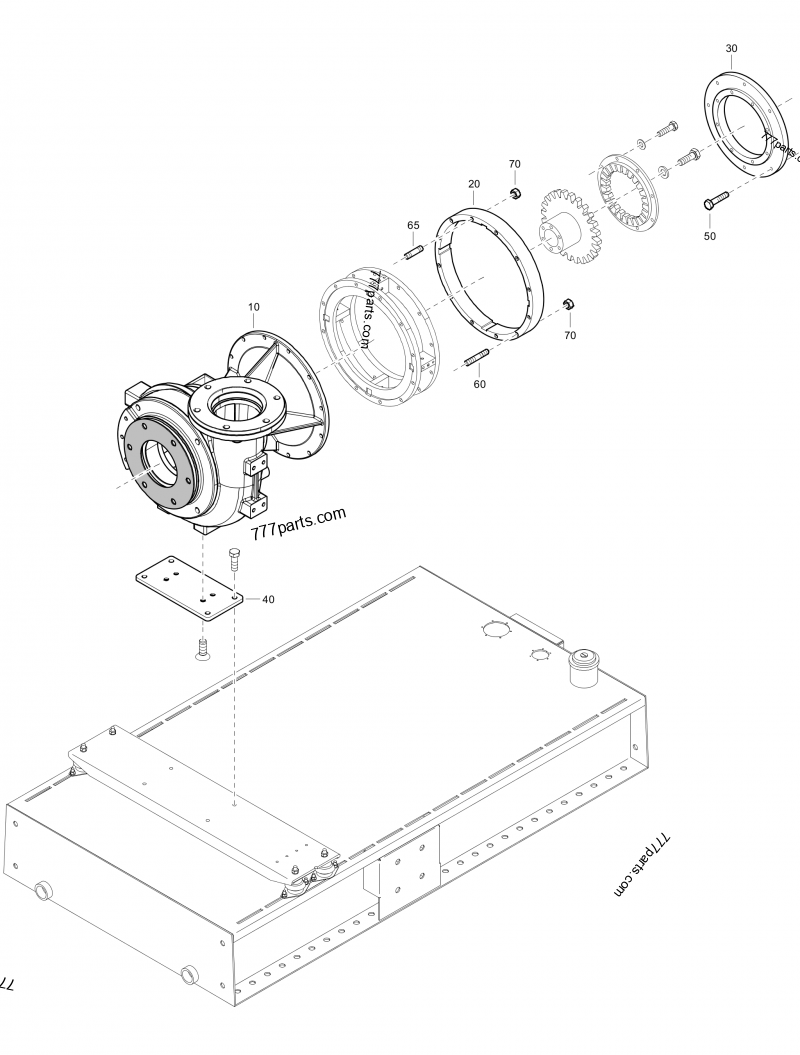 4810050905 Long stud 3/8"-16UNCX4" - Atlas Copco spare part | 777parts.com