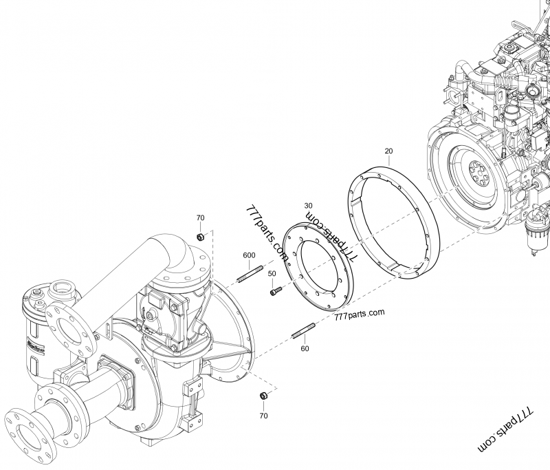 4810050905 Long stud 3/8"-16UNCX4" - Atlas Copco spare part | 777parts.com