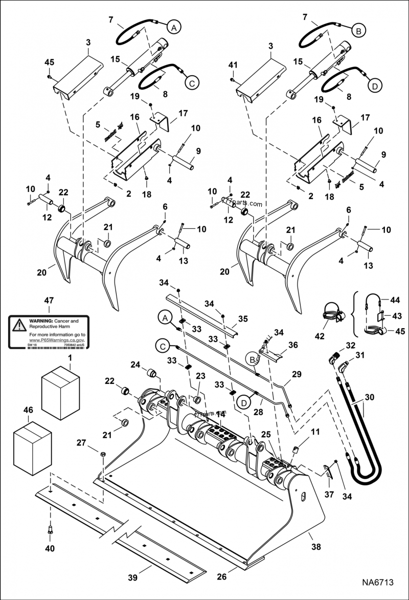 7168290 GRAPPLE ASSY - Bobcat spare part | 777parts.com