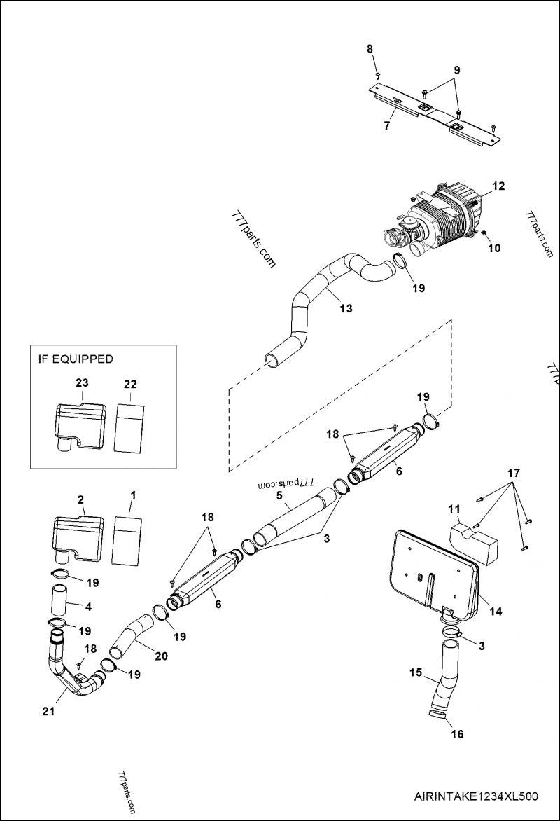 7018899 BOLT - Bobcat spare part | 777parts.com