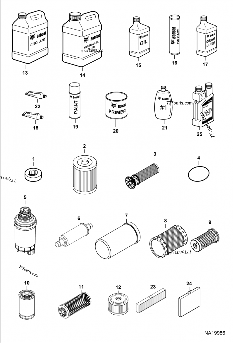 6675380EF ADHESIVE LOCTITE - Bobcat spare part | 777parts.com