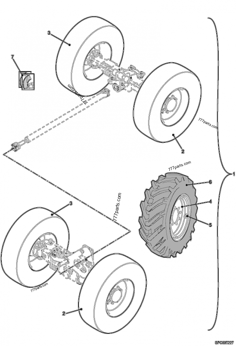 6915331 LOAD CHART KIT - Bobcat spare part | 777parts.com