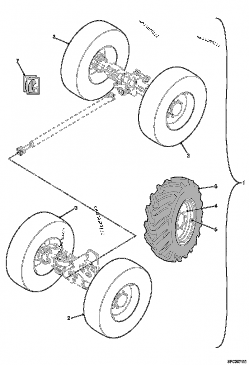 6915331 LOAD CHART KIT - Bobcat spare part | 777parts.com