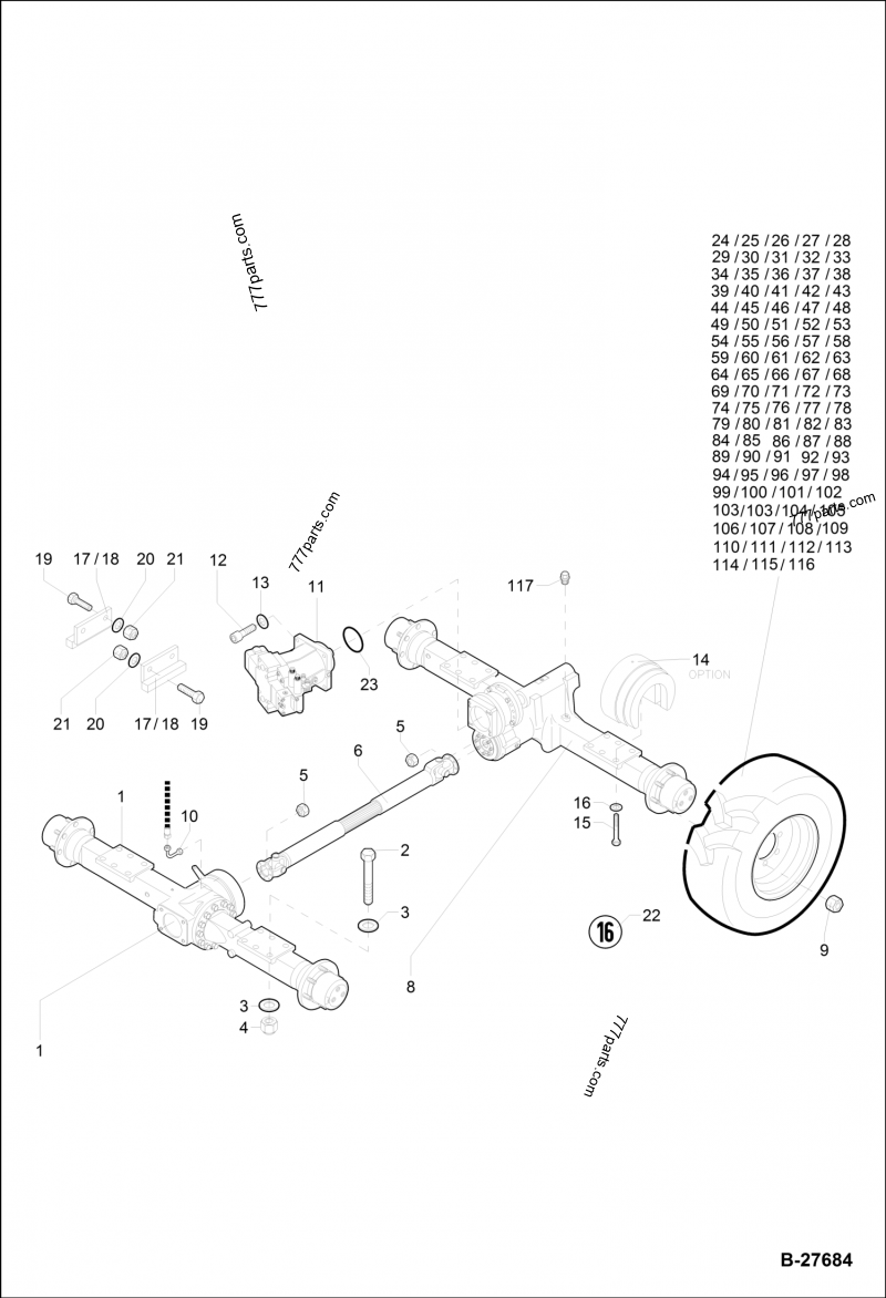 5904660751 LINE, BRAKE - Bobcat spare part | 777parts.com