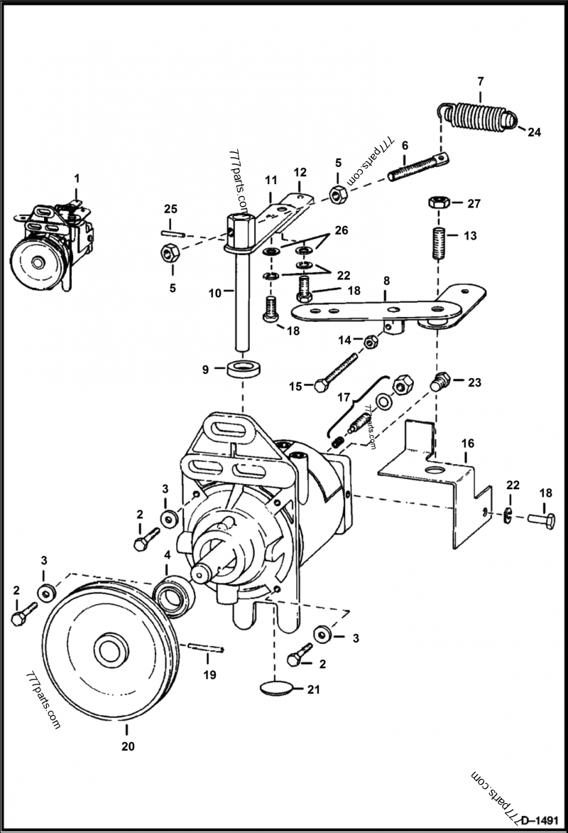 6599757 GOVERNOR - Bobcat spare part | 777parts.com