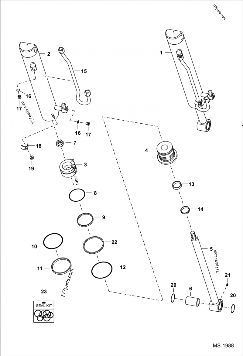 6532590 TUBELINE HYDRAULIC - Bobcat spare part | 777parts.com