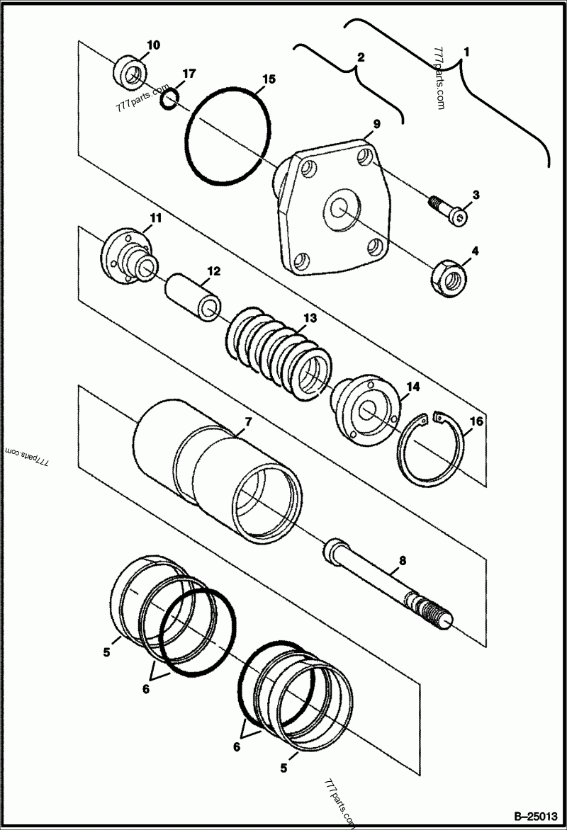 6687962 PISTON - Bobcat spare part | 777parts.com
