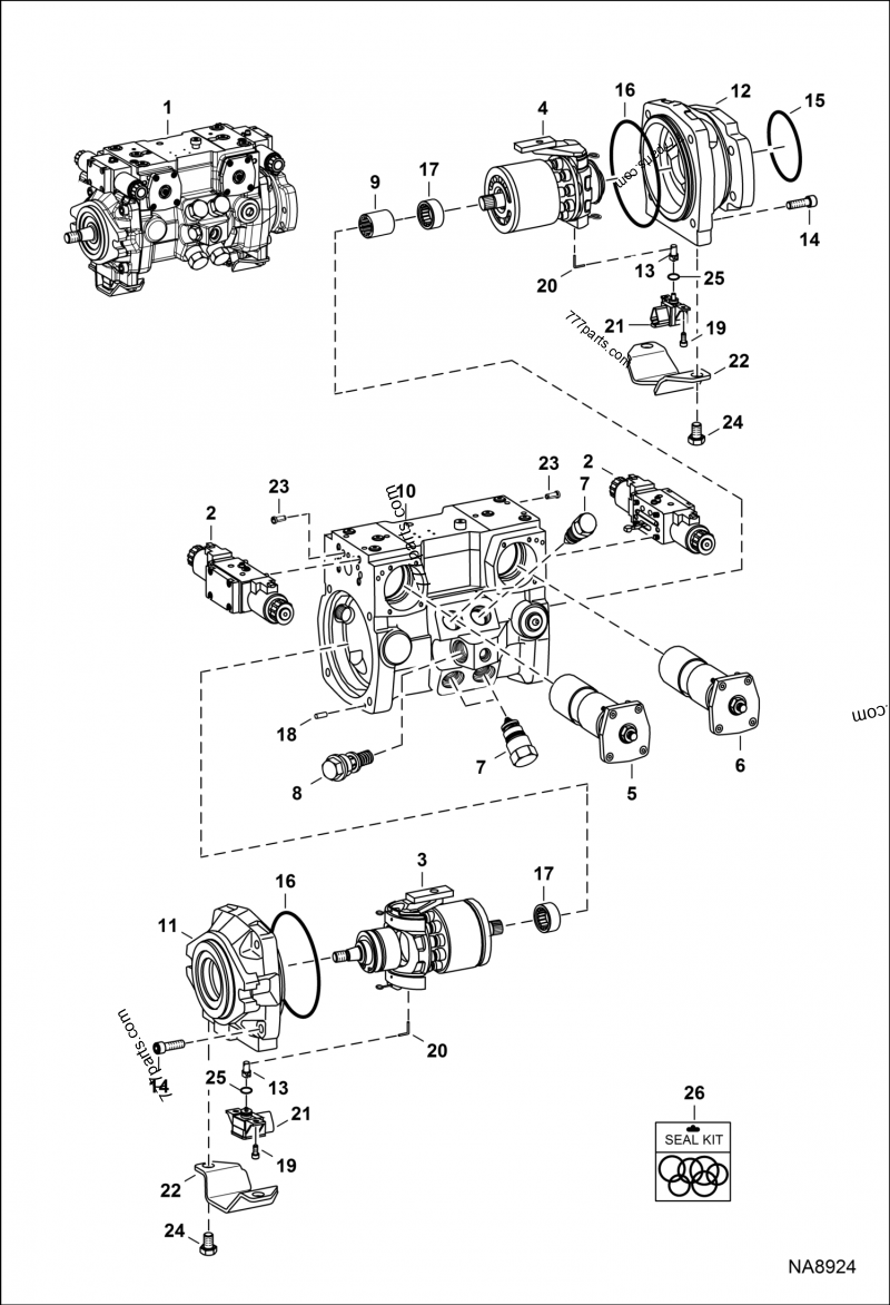 7254813 CONTROL - Bobcat spare part | 777parts.com