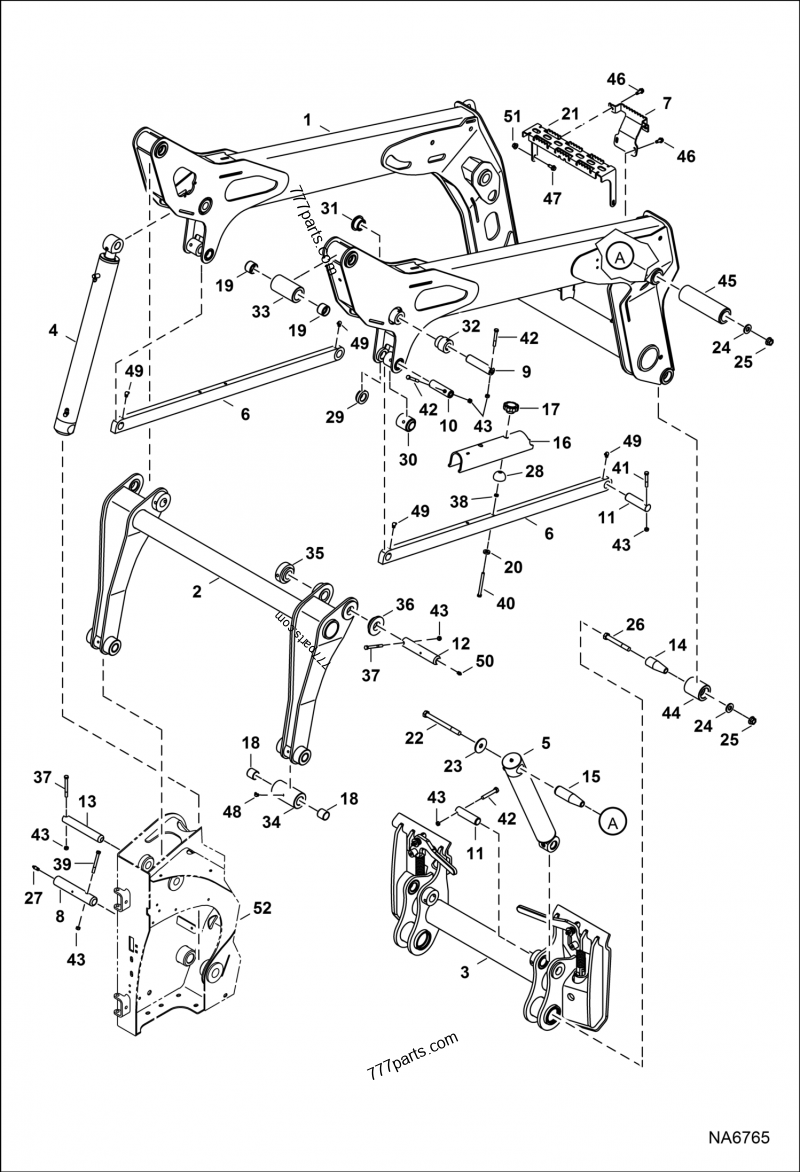 7145417 LIFT ARM - Bobcat spare part | 777parts.com