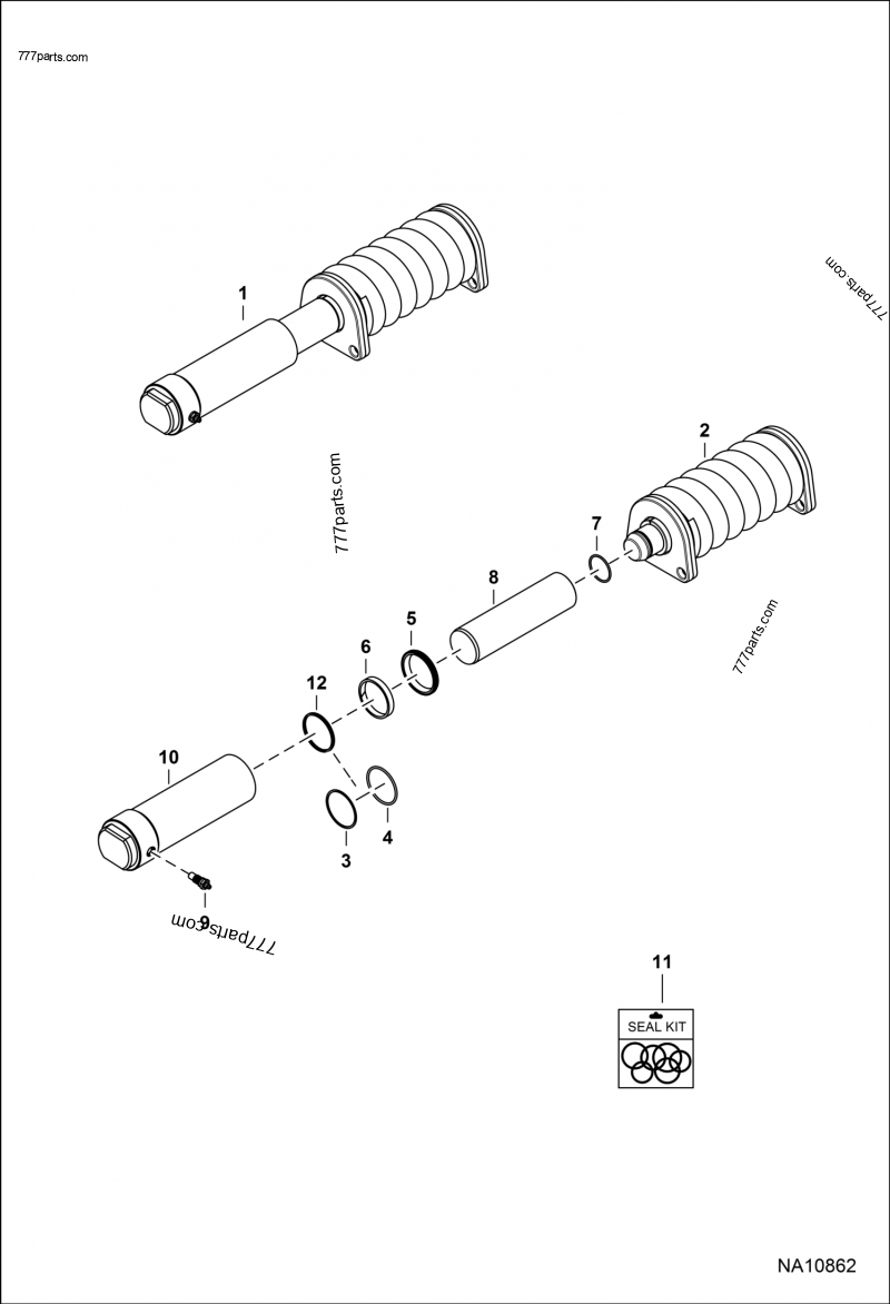 7271023 CYLINDER GREASE - Bobcat spare part | 777parts.com